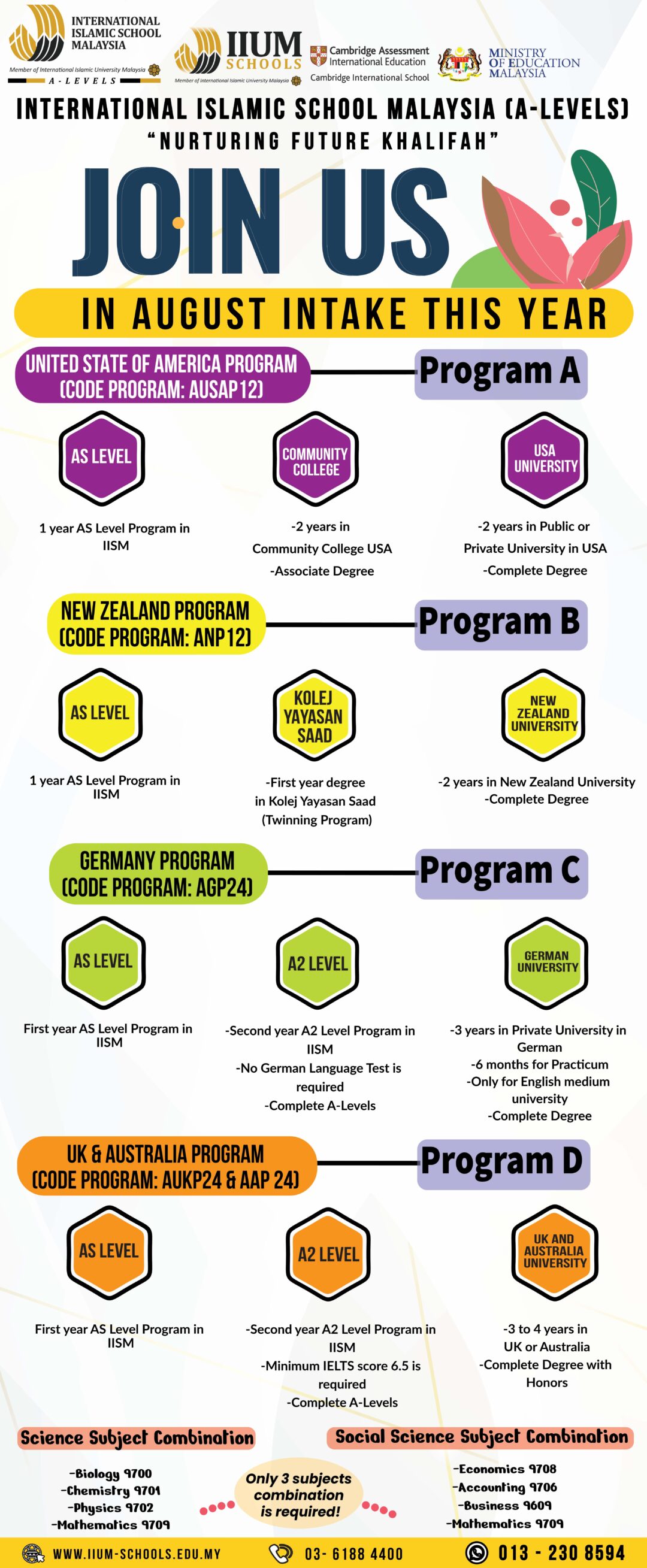 IISM A-levels - IIUM Schools